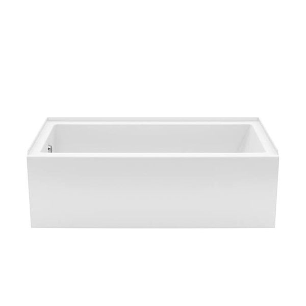 Maax Rubix 6032 AFR Acrylic Alcove Bathtub in White 60" x 32" 105704 ...