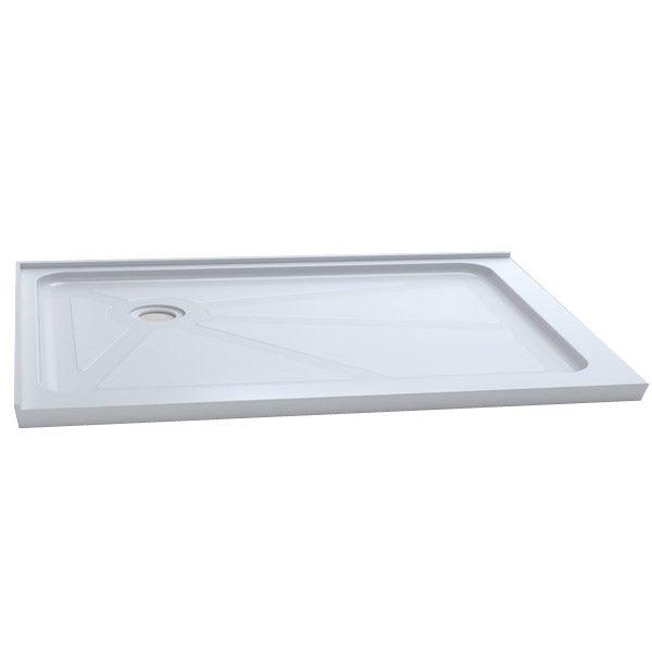 Angela 36" x 60" Corner Shower Base – Hbdepot